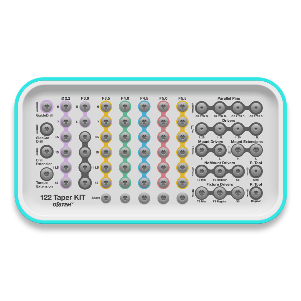 122 Taper Kit – Osstem Implant