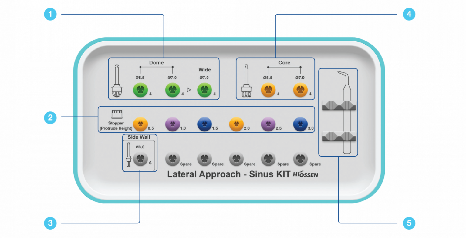 Lateral Approach Sinus Kit | LAS Kit - Osstem Implant